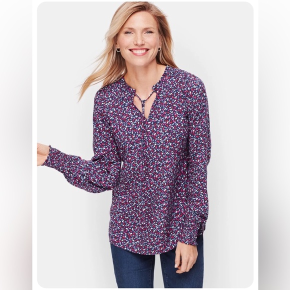 Talbots | Tops | Talbots Womens Blouse Size X | Poshmark